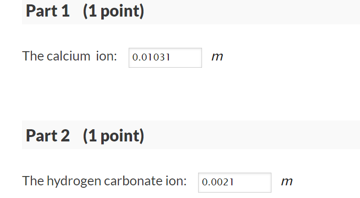 Solved U8 QuestIon (2 points) The following table lists | Chegg.com