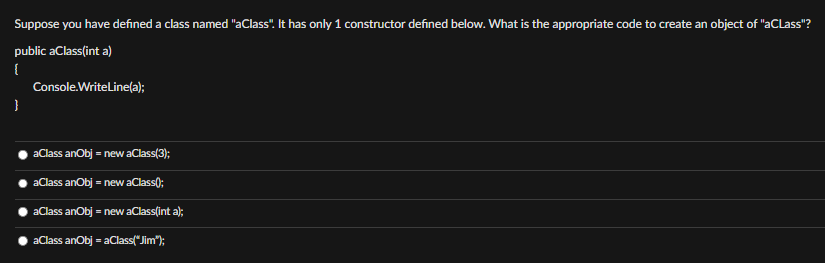 Solved To define a class, we are going to define: Variables | Chegg.com