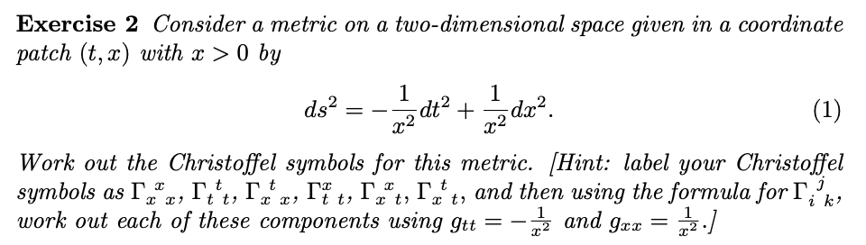 Solved Differential Geometry: Please answer the question and | Chegg.com