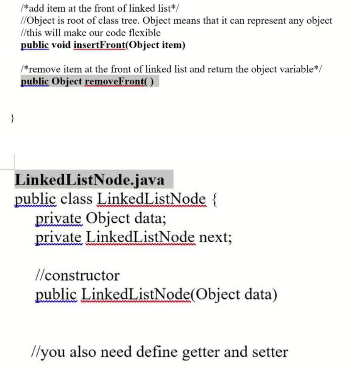 Solved Assignment5.java will implement the general version | Chegg.com