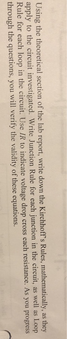 Using the theoretical section of the lab report, | Chegg.com