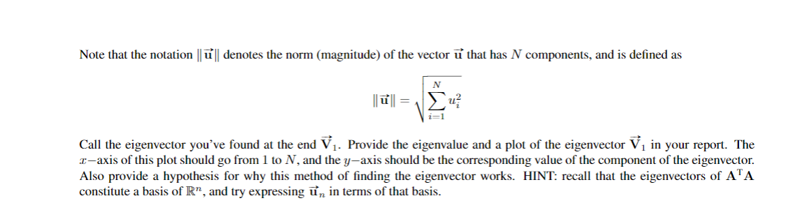 2.2 Computing Eigenvectors 1. Code your own algorithm | Chegg.com