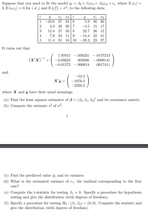 Solved How do I find parts b, ﻿e, ﻿and f of this question. I | Chegg.com