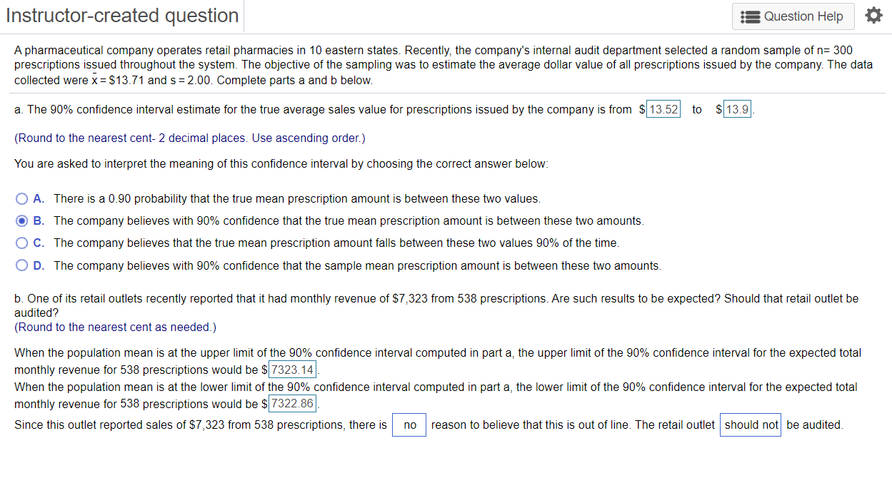 Solved Instructor-created question Question Help A | Chegg.com