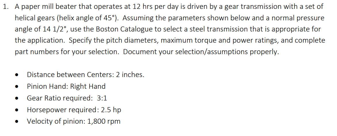 Solved A paper mill beater that operates at 12 ﻿hrs per day | Chegg.com