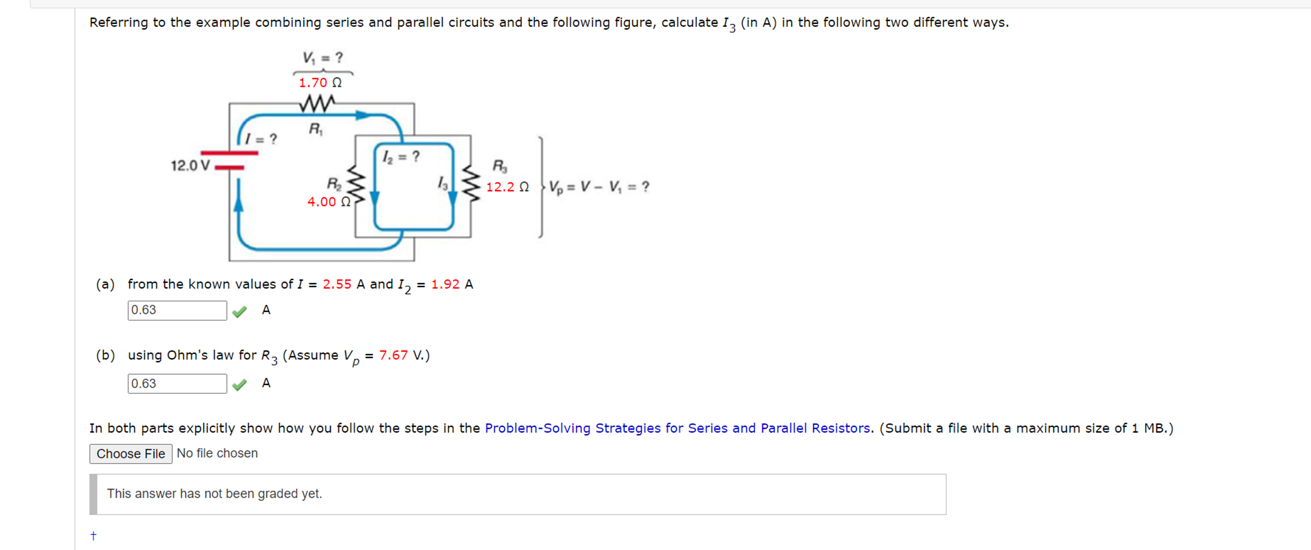 Solved Referring to ﻿the example combining series and | Chegg.com