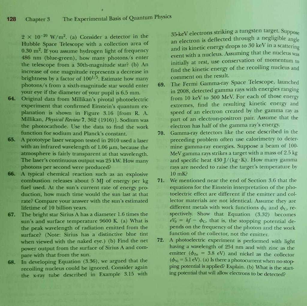 Solved textbook: modern physics for scientists and engineers | Chegg.com