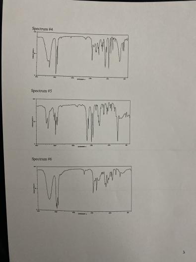 Solved IR Problem Sur 6.doc INFRARED SPECTROSCOPY EXERCISE | Chegg.com