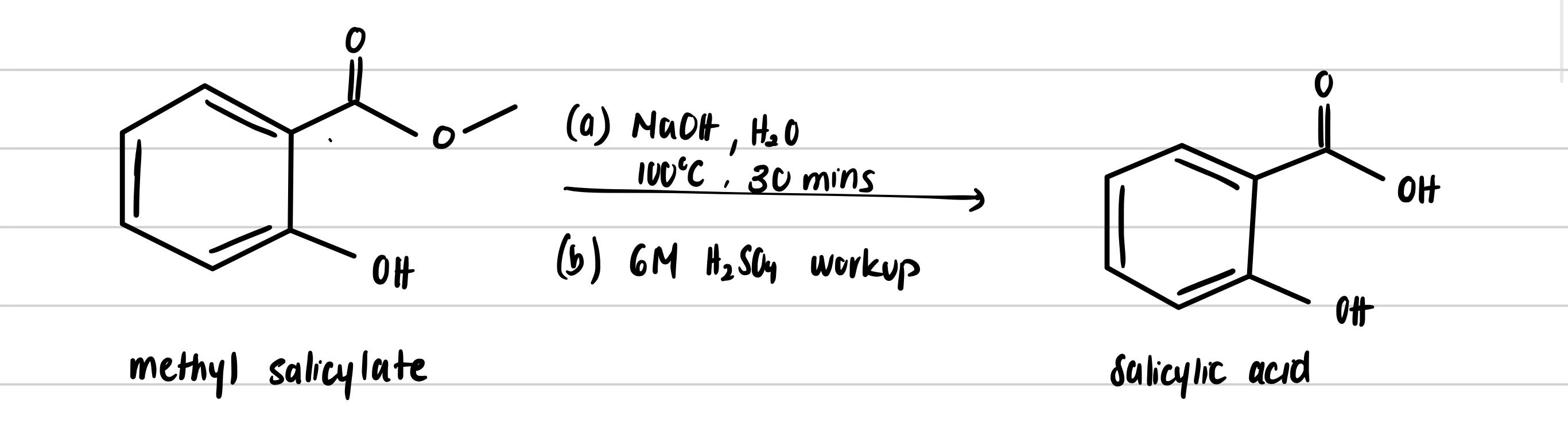 Solved (a) MaOH,H2O 100∘C,30mins (b) 6MH2SC4 warkup methyl | Chegg.com
