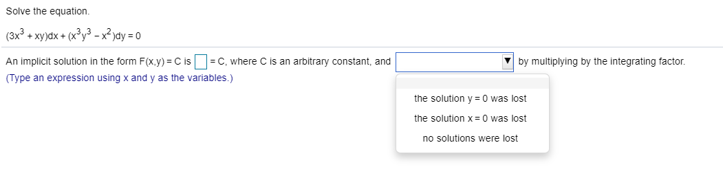Solved Solve the equation. (3 x cubed plus | Chegg.com
