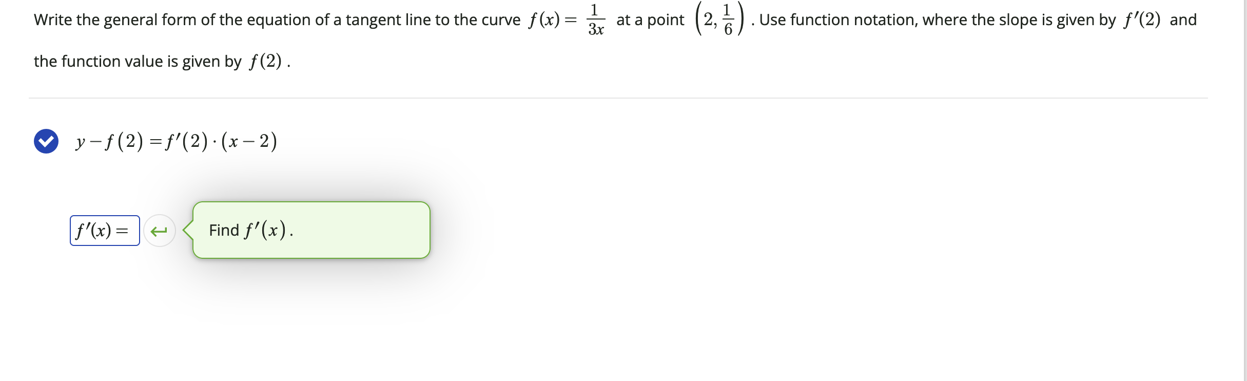 Solved Write the general form of the equation of a tangent | Chegg.com