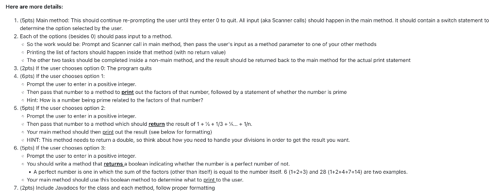 Please use Java! I have it completed, but just want | Chegg.com