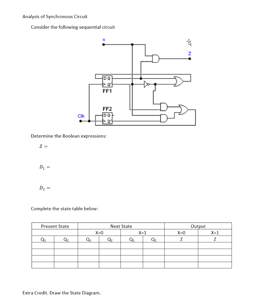 Solved CSC215 Computer Fundamentals Sequential Circuits | Chegg.com