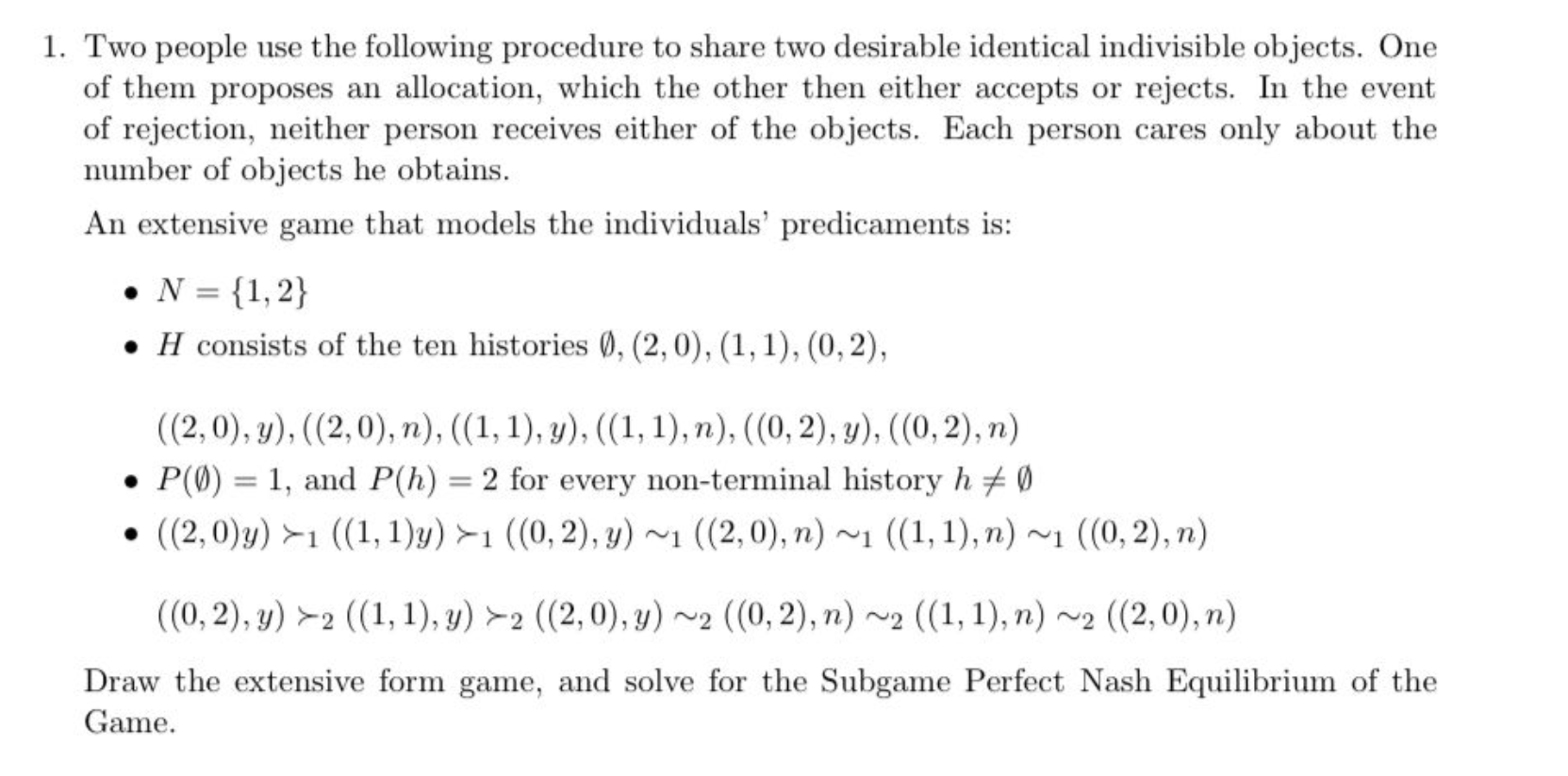 Solved 1. Two people use the following procedure to share | Chegg.com