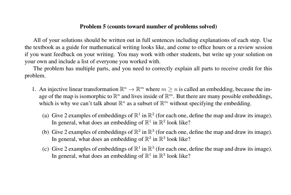 Solved Problem 5 (counts toward number of problems solved) | Chegg.com