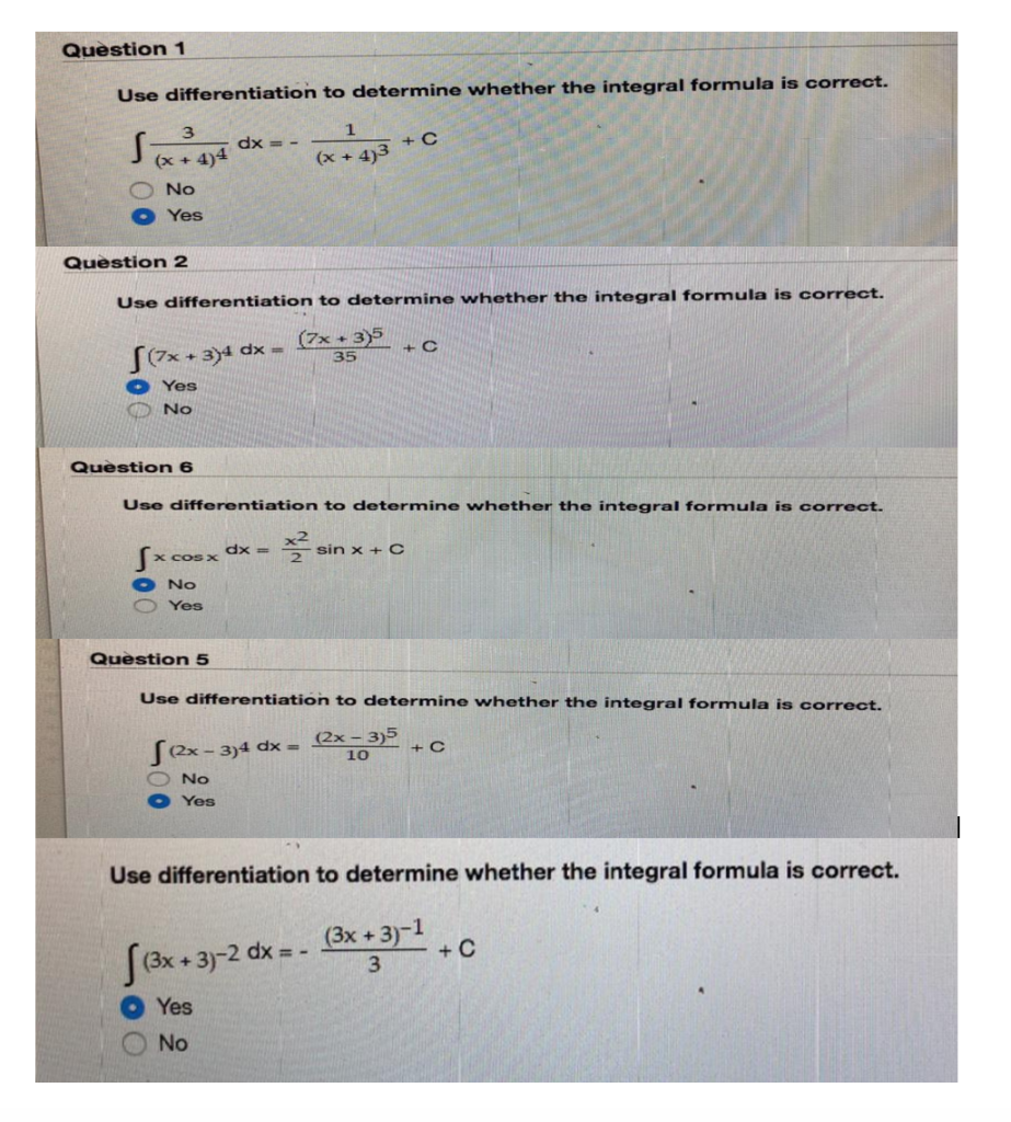 Solved Question 1 Use Differentiation To Determine Whether Chegg solved-question-1-use-differentiation-to-determine-whether-chegg