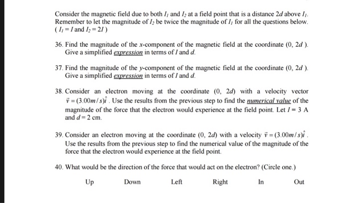 Solved Problem 4. Two infinitely long wires are arranged | Chegg.com