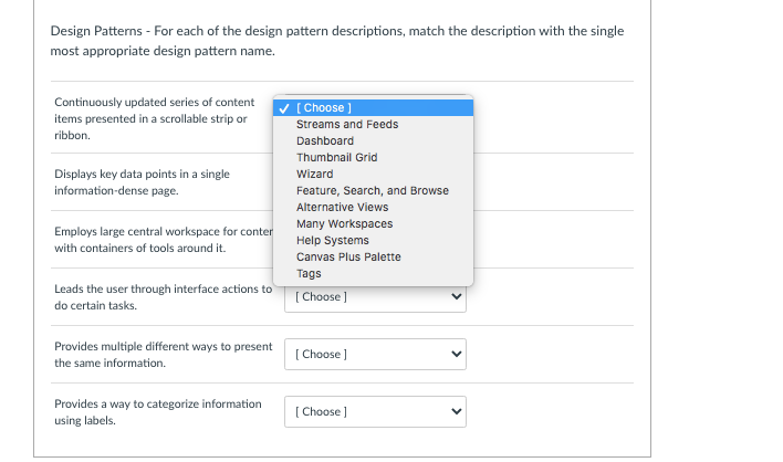 Solved Content-Fidelity Design Aspects - In creating a | Chegg.com