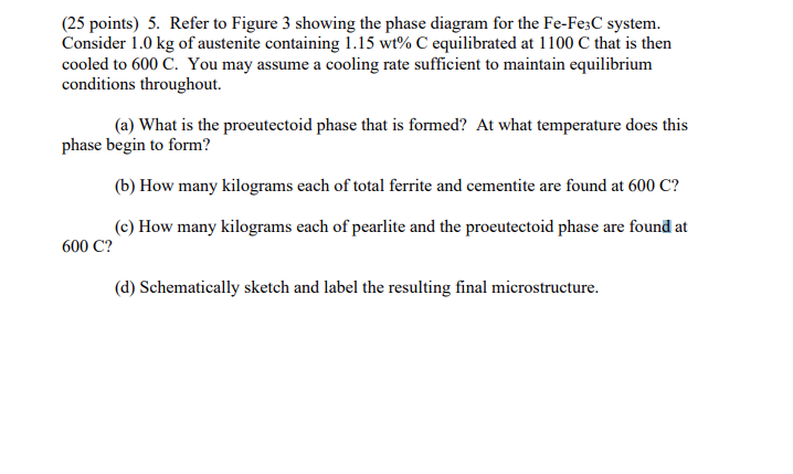 Solved ( 25 points) 5 . Refer to Figure 3 showing the phase | Chegg.com