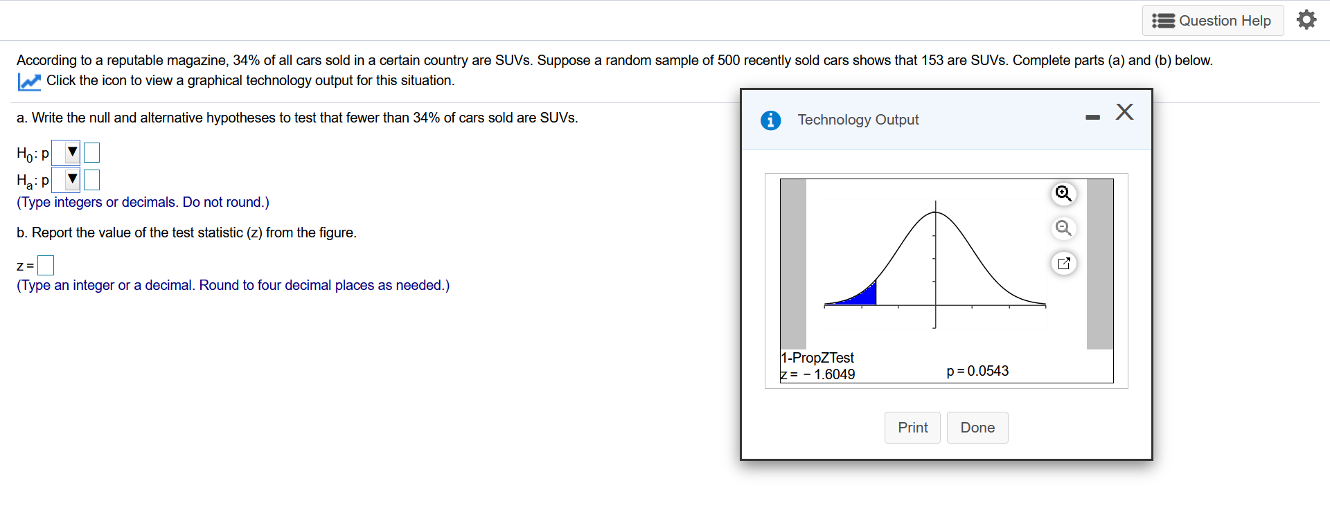 Solved Question Help According to a reputable magazine, 34% | Chegg.com