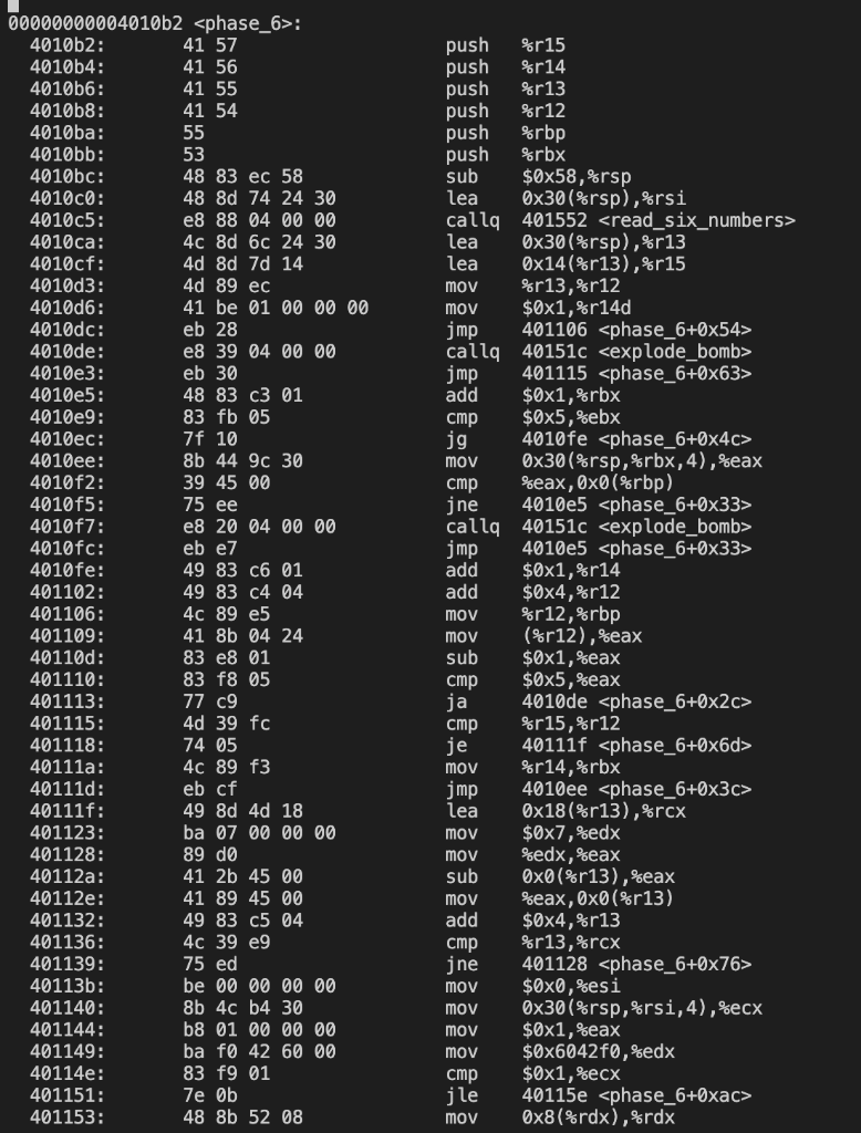 Solved 00000000004010b2 : 4010b2: 41 57 4010b4: 41 56 | Chegg.com
