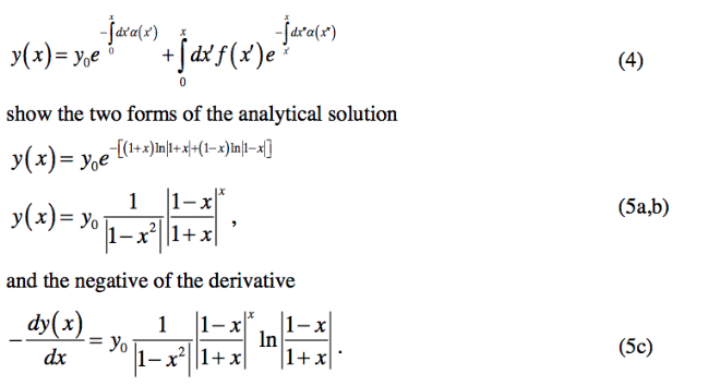 Solved Part 1: Linear ODEs/Analytical Solution In Part 1, | Chegg.com