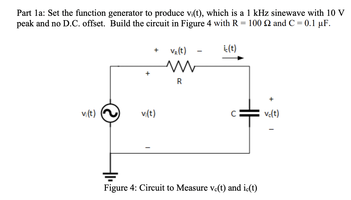 Solved IV. Prelab Assignment 1. In Figure 2 , let | Chegg.com