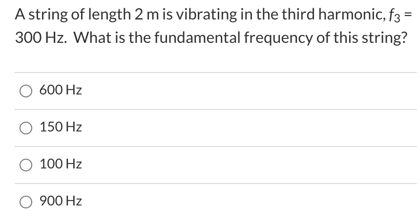 Solved A string of length 2 m is vibrating in the third | Chegg.com