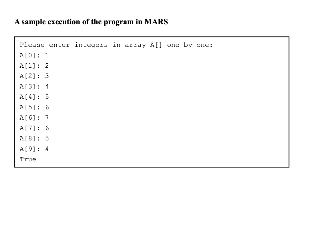 Solved Question 1: Mountain Array (20 marks) An array A[] is | Chegg.com