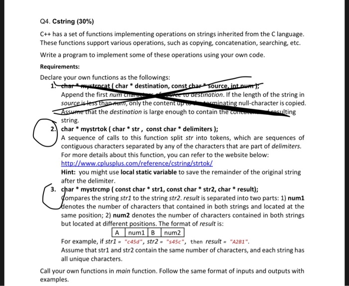 Solved In Q1-Q4, DO NOT INCLUDE any library other than , | Chegg.com