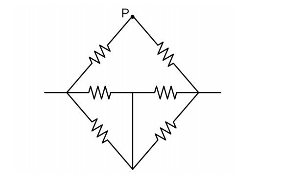 Solved The resistor network shown below is constructed using | Chegg.com
