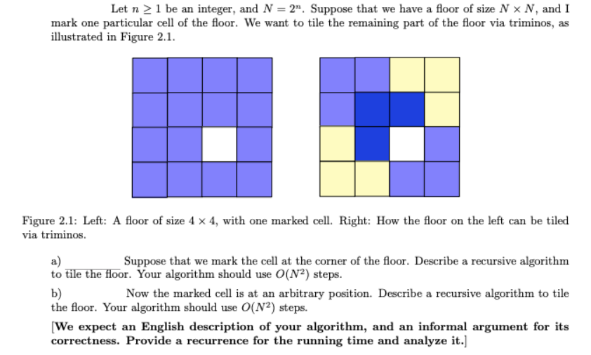 Solved Let n ≥ 1 be an integer, and N = 2n. Suppose that we | Chegg.com