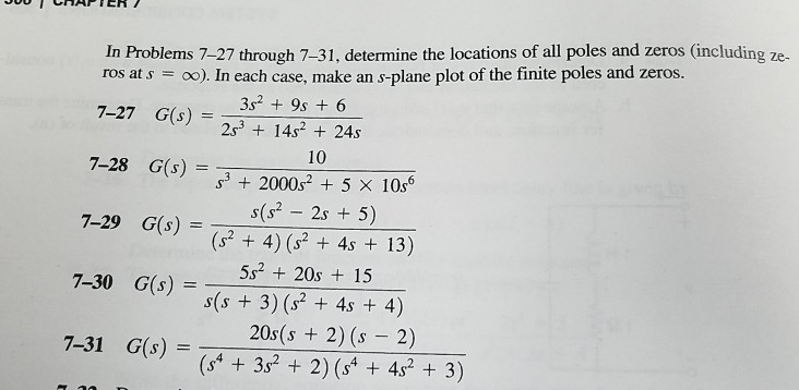 Solved In Problems 7-27 through 7-31, determine the | Chegg.com