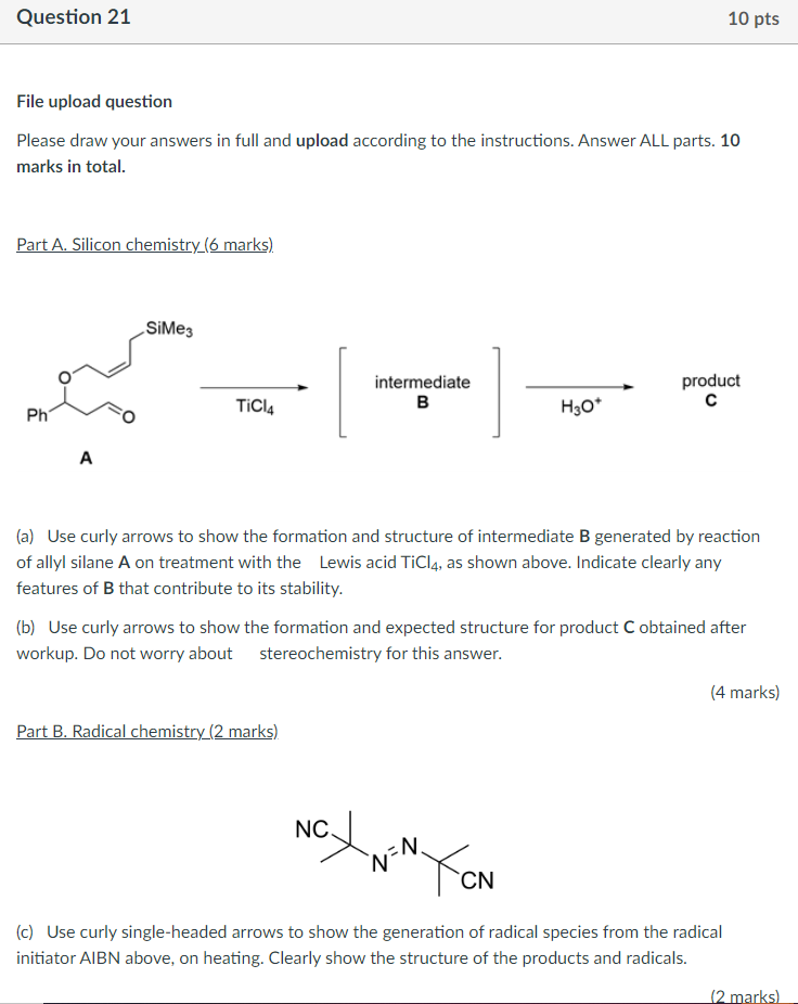 Solved File upload question Please draw your answers in full | Chegg.com
