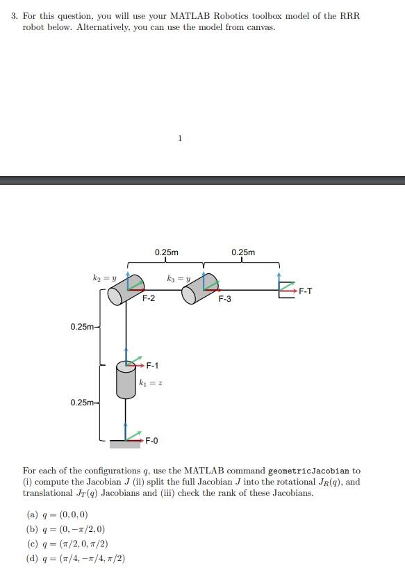 3. For this question, you will use your MATLAB | Chegg.com