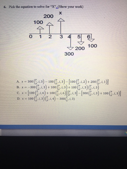 Solved I Know X equals 300 but which formula do I use | Chegg.com