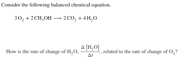 Solved Consider the following balanced chemical equation. | Chegg.com
