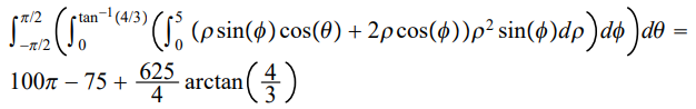 Solved Convert the following integrals into spherical | Chegg.com