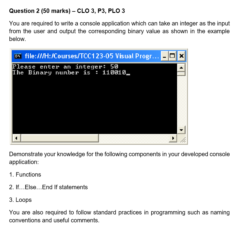 Solved PLEASE HELP TO CREATE SEPARATELY, ONE CONSOLE CODE | Chegg.com
