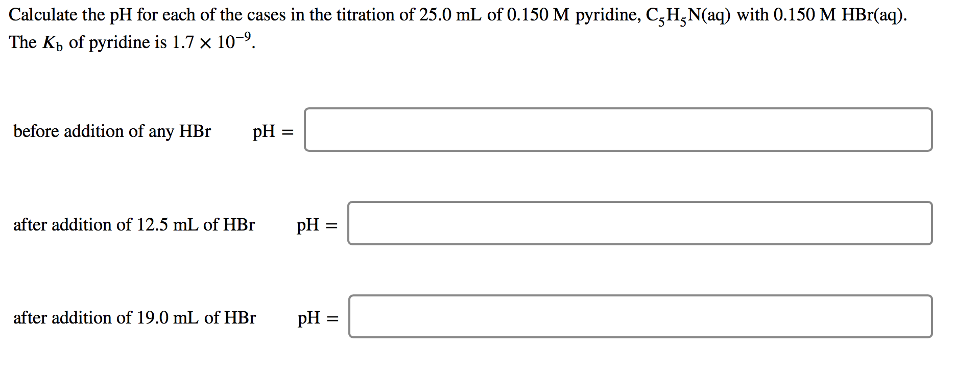 Solved Calculate the pH of the resulting solution if 30.0 mL | Chegg.com
