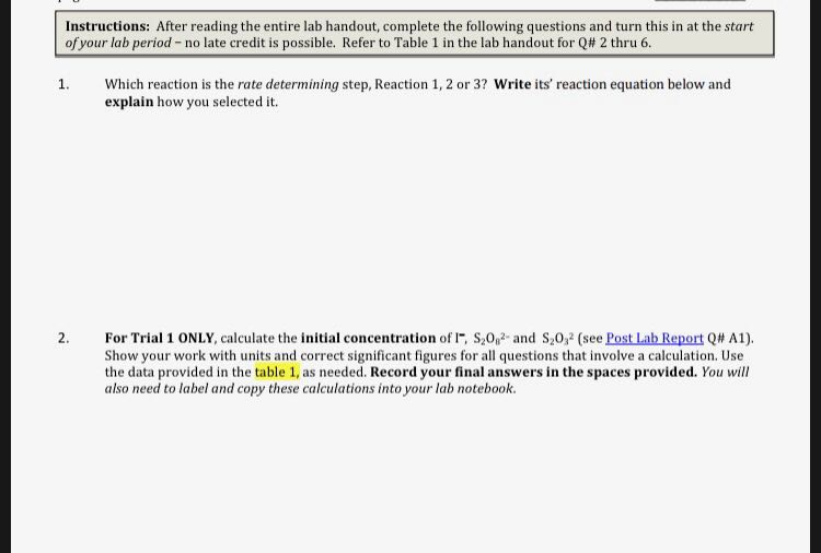 Solved Instructions: After reading the entire lab handout, | Chegg.com