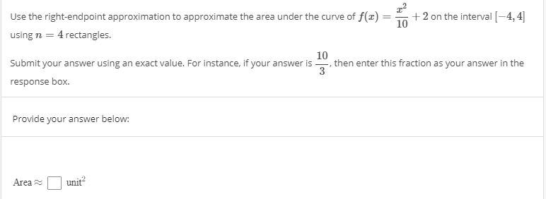 Solved Use the right-endpoint approximation to approximate | Chegg.com