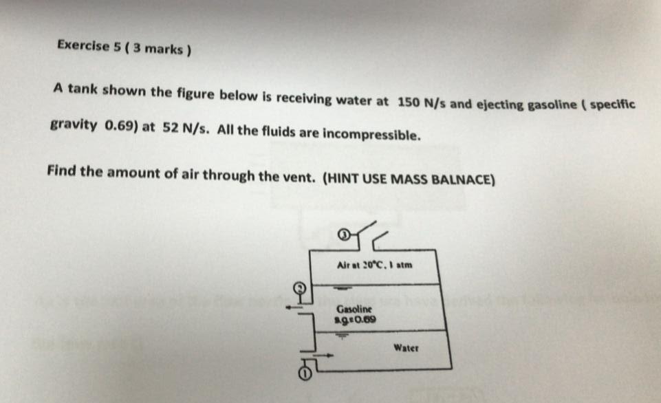 Solved Water (μ=10−3 Pa s) flows through a pipe of 5 mm in | Chegg.com