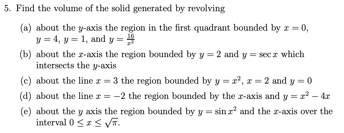 Solved In the remaining exercises write the limit of a | Chegg.com