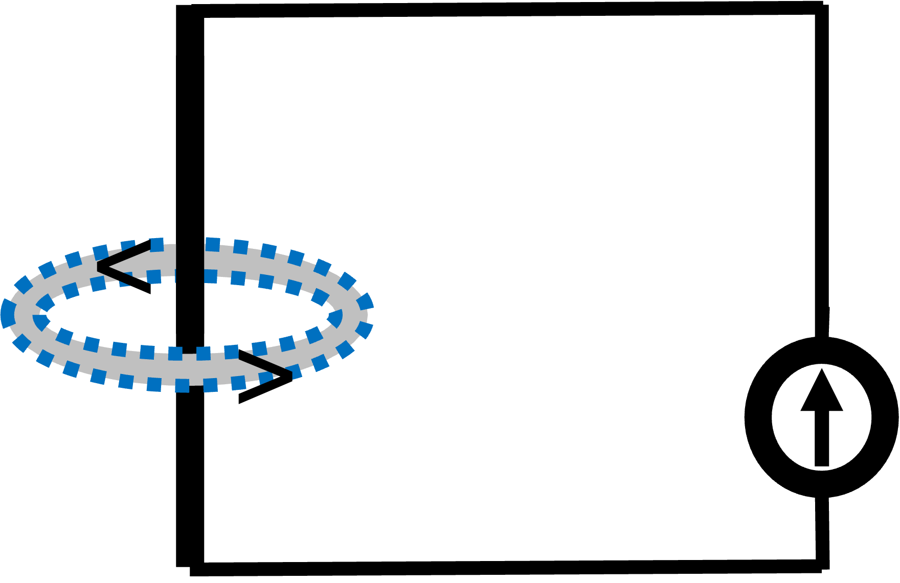 Solved A rectangular-shaped loop of wire carries a current | Chegg.com