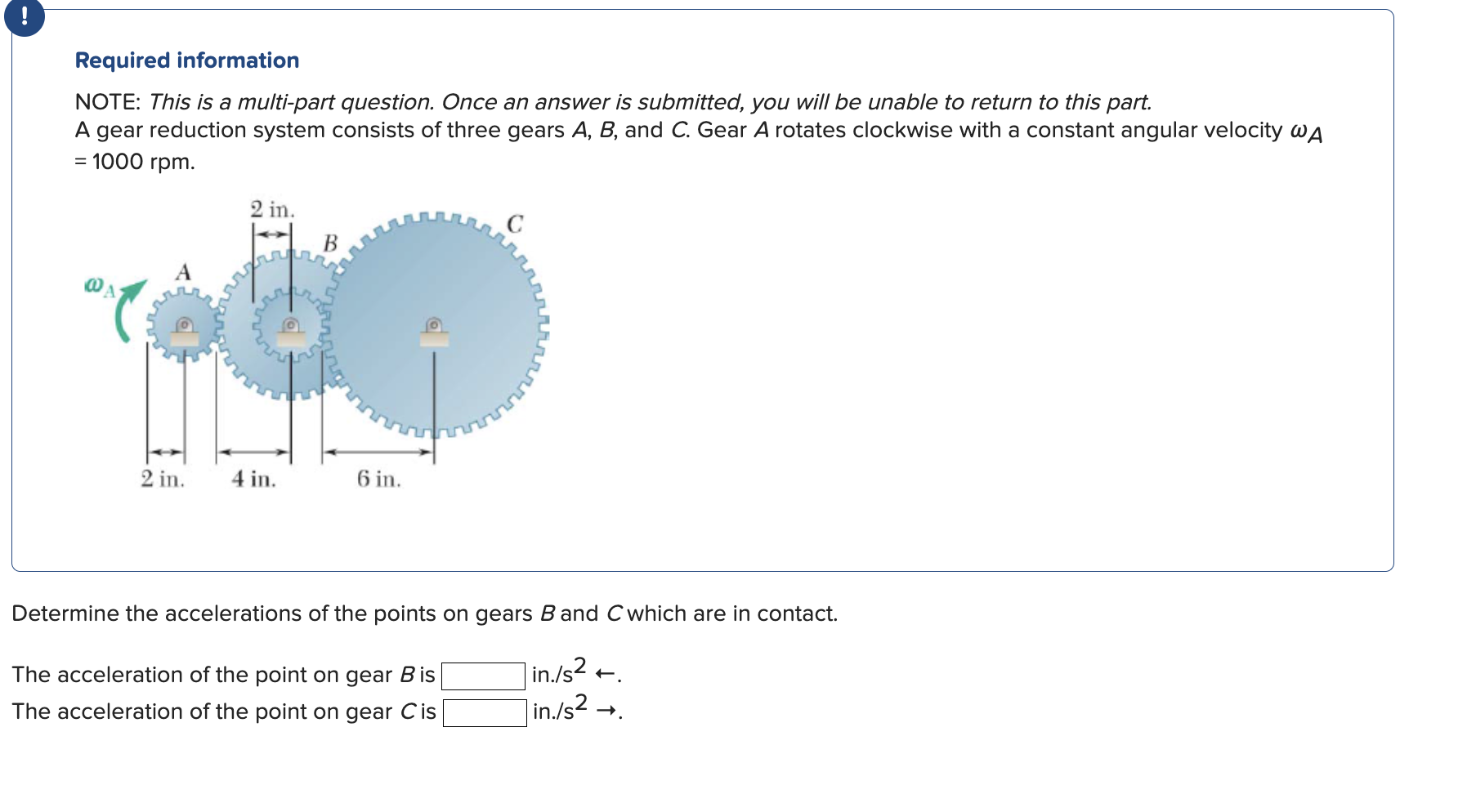 Solved NOTE: This is a multi-part question. Once an answer | Chegg.com