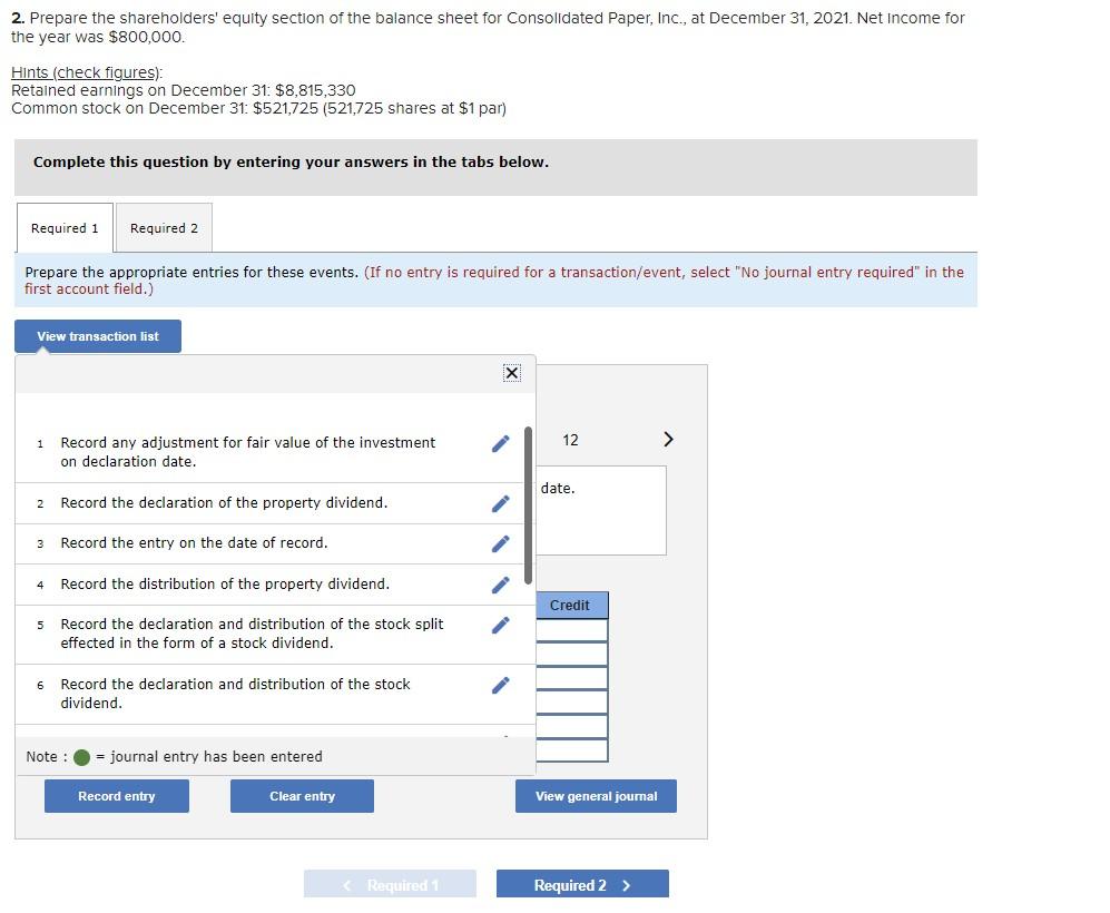 Solved Exercise 18-23 (Algo) Transactions affecting retained | Chegg.com