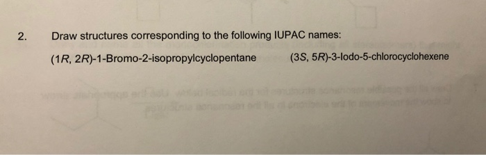 Solved Give the IUPAC names of the compounds below: Br Cl Br | Chegg.com