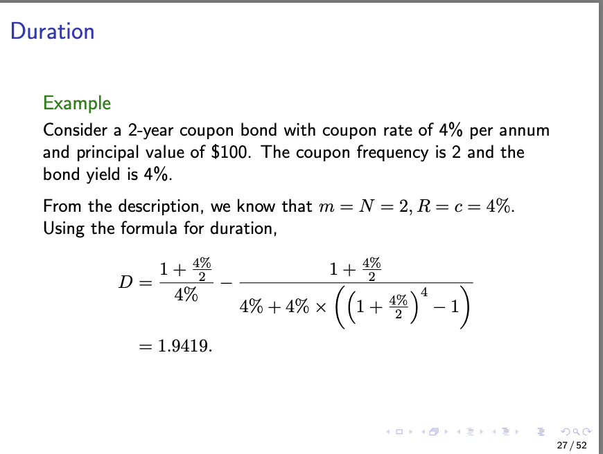 3. (Duration and Convexity for General Cashflow | Chegg.com