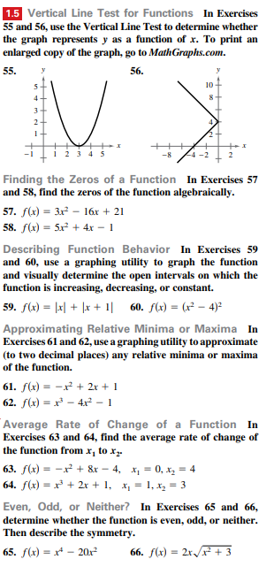 Solved Precalculus By Ron Larson 10th Edition Questions